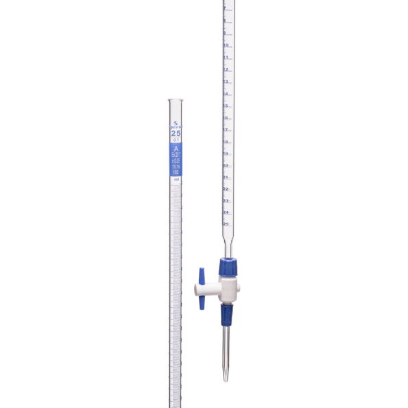 Burette with PTFE Detachable Stopcock, Class A - Global Lab Supplies